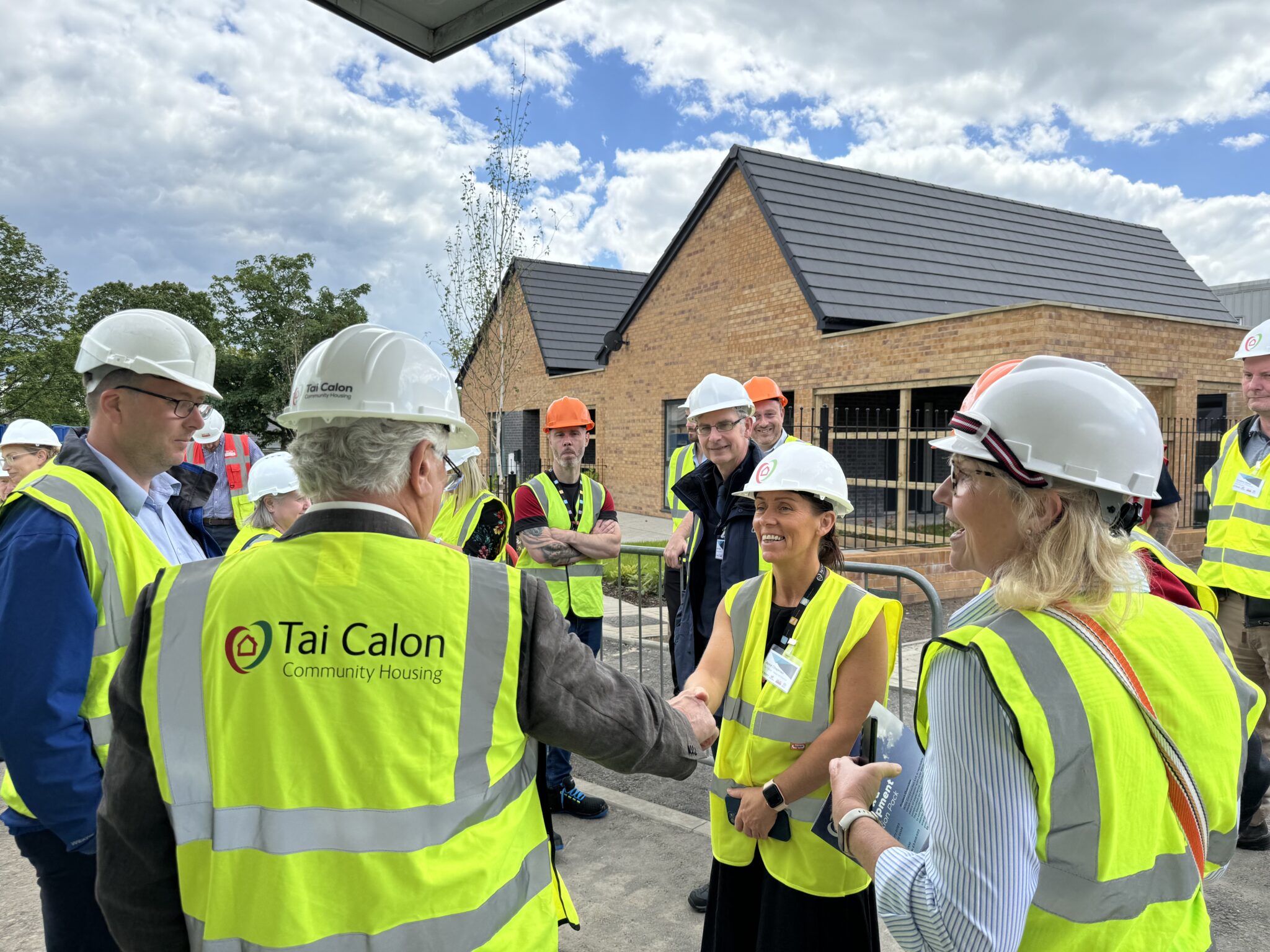Tai Calon hosts progress event at Glanffrwd - Tai Calon